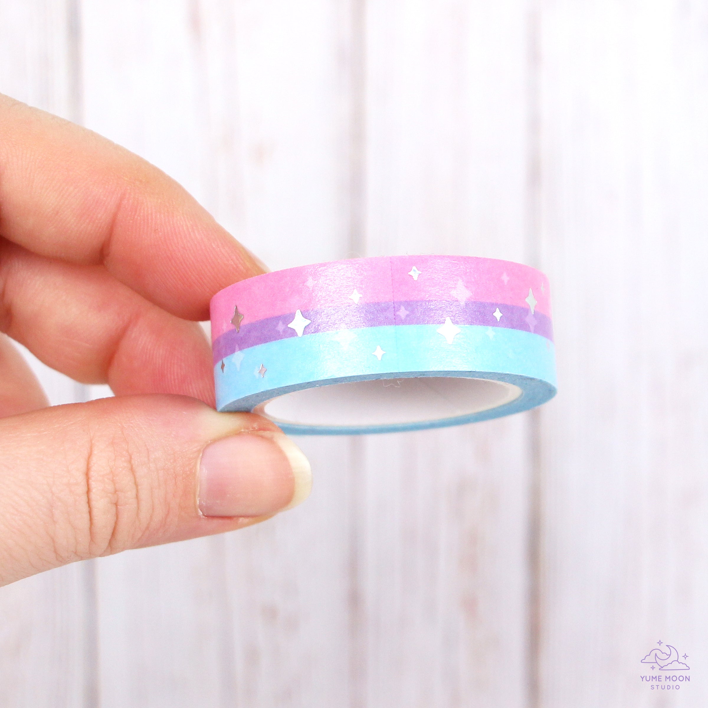 Bisexual/Bi Pride Foil Washi Tape – Yume Moon Studio